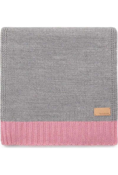 Timberland Colorblock Kadın Atkı Gri/Pembe