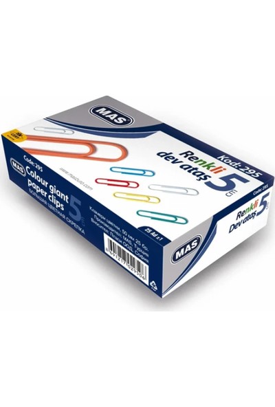 Mas 295 Renkli Dev Ataş