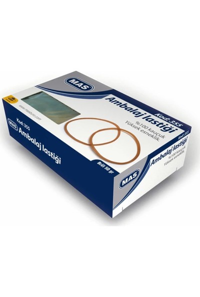Mas Ambalaj Lastiği 50Gr %100 Kauçuk Midi Kt 355