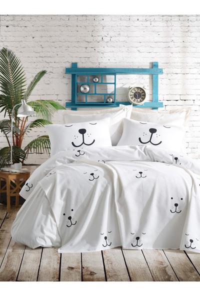 Enlora %100 Doğal Pamuk Pike Takımı Tek Kişilik Eles Beyaz Enlora %100 Doğal Pamuk Pike Takımı Tek Kişilik Eles Beyaz