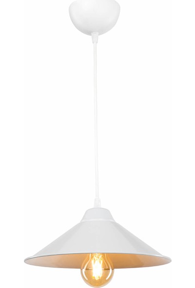 Modelight Maya Tekli Sarkıt Beyaz Modelight Maya Tekli Sarkıt Beyaz