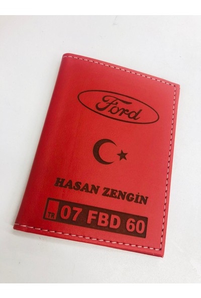 Appcity Tamamen Size Özel Dikişli Deri Ruhsat Kabı- CTY09 Appcity Tamamen Size Özel Dikişli Deri Ruhsat Kabı- CTY09