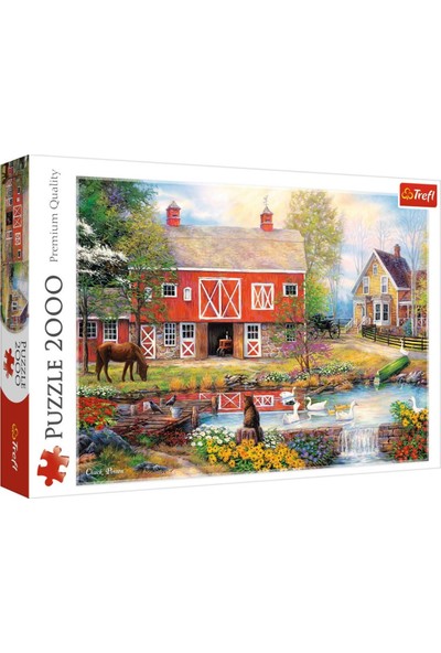 Trefl Puzzle Rural Life 2000 Parça Puzzle Trefl Puzzle Rural Life 2000 Parça Puzzle