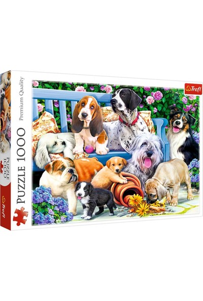 Trefl Puzzle Dog In The Garden 1000 Parça Puzzle Trefl Puzzle Dog In The Garden 1000 Parça Puzzle