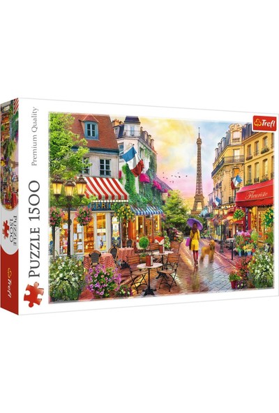 Trefl Puzzle Charming Paris 1500 Parça Puzzle