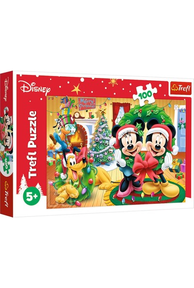 Trefl Puzzle Magic Of Christmas Disney 100 Parça Puzzle Trefl Puzzle Magic Of Christmas Disney 100 Parça Puzzle