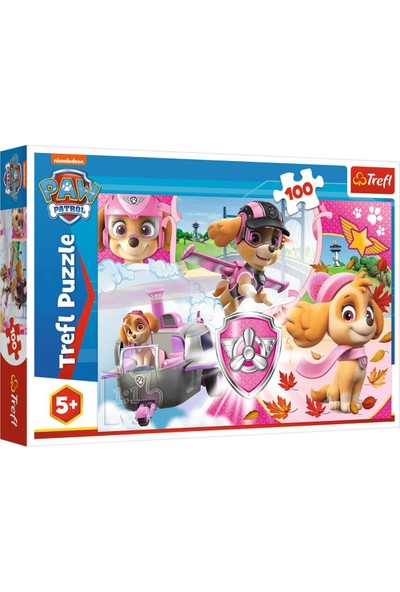 Trefl Puzzle Skye In Action Paw Patrol 100 Parça Puzzle