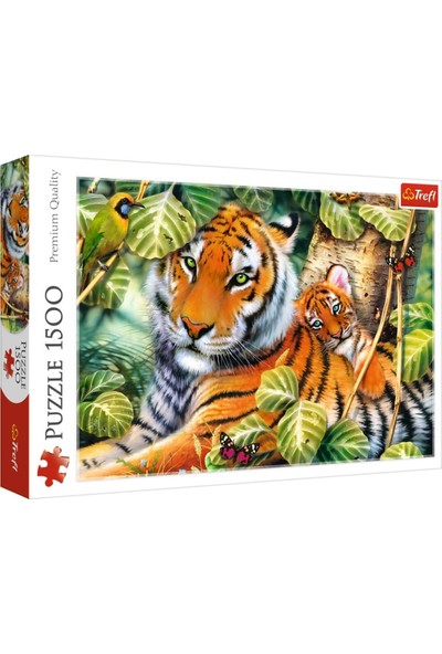 Trefl Puzzle Two Tigers 1500 Parça Puzzle