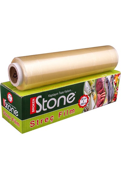 Stone Ildapack Streç Film + Streç Kesme Aparatı 30 cm x 300 m