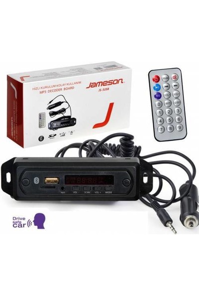 Oto Teyp Çevirici Bord Usb/fm/aux Bluetooth Konuşmalı 12V Jameson Js-6usb Oto Teyp Çevirici Bord Usb/fm/aux Bluetooth Konuşmalı 12V Jameson Js-6usb