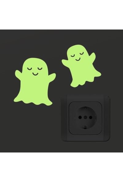 Dekor Loft Gece Parlayan Çocuk Odası Priz Sticker Fps-23