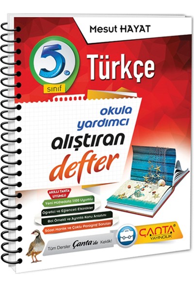 Çanta Yayınları 5. Sınıf Türkçe Alıştıran Defter