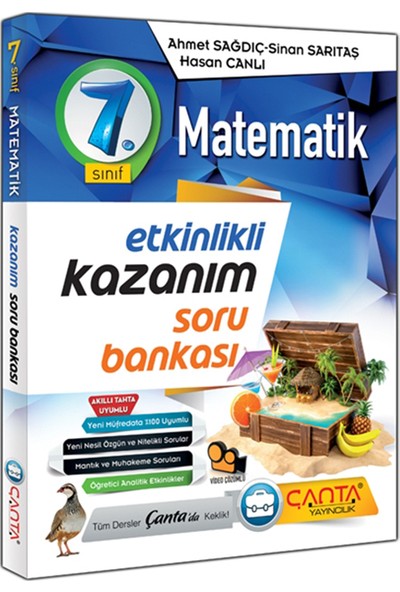 Çanta Yayınları 7. Sınıf Matematik Etkinlikli Kazanım Soru Bankası Çanta Yayınları 7. Sınıf Matematik Etkinlikli Kazanım Soru Bankası