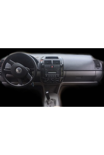 Meriç Volkswagen Polo 2001-2010 Piano Black Kaplama Meriç Volkswagen Polo 2001-2010 Piano Black Kaplama
