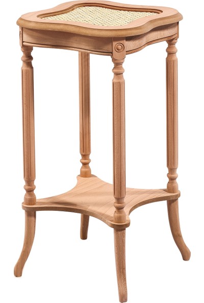 Obuts Home 6567 Hasırlı Yan Papatya Cilasız Ahşap Ham Obuts Home 6567 Hasırlı Yan Papatya Cilasız Ahşap Ham