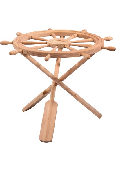 Obuts Home 6529 Büyük Dümen Cilasız Ahşap Ham