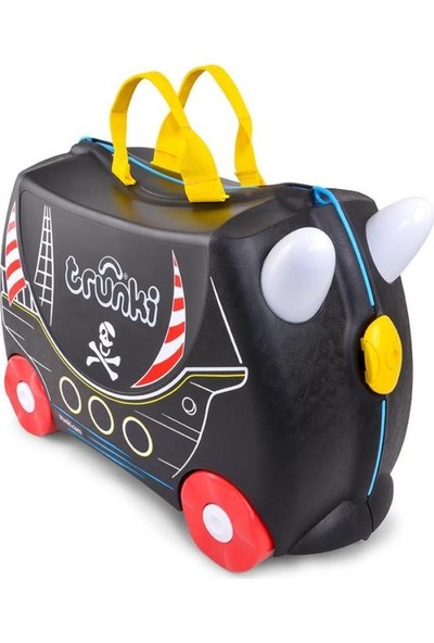 Trunki Korsan Pedro Binilen ve Sürülen Çocuk Valizi Trunki Korsan Pedro Binilen ve Sürülen Çocuk Valizi
