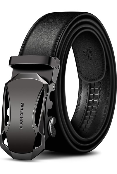 Bison Denim Mekanizmalı Hakiki Deri Italyan Kemer 115 cm Bison Denim Mekanizmalı Hakiki Deri Italyan Kemer 115 cm