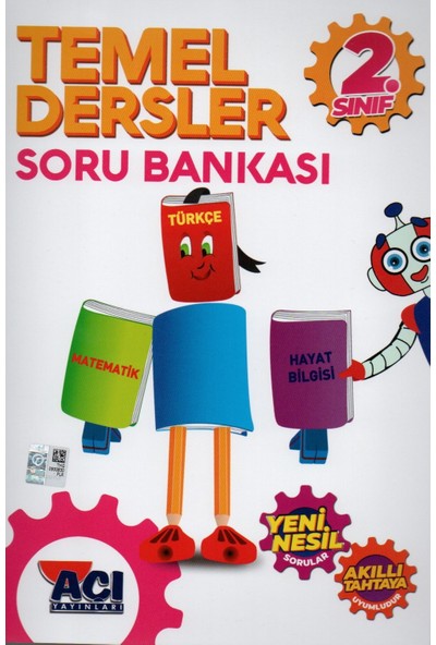 Açı Yayınları 2. Sınıf Temel Dersler Soru Bankası