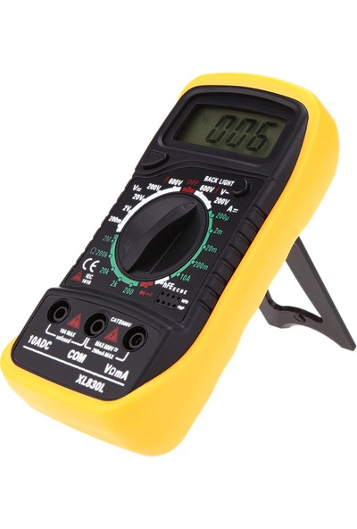 Excel DC/AC XL830L Multimetre Dijital Ölçü Aleti Akım Voltaj Ölçer Avometre Excel DC/AC XL830L Multimetre Dijital Ölçü Aleti Akım Voltaj Ölçer Avometre