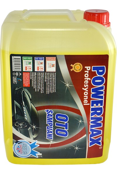 Powermax Profesyonel Cilalı Oto Şampuanı 5 kg Powermax Profesyonel Cilalı Oto Şampuanı 5 kg