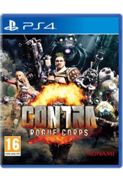 Contra Rogue Corps PS4 Oyun Contra Rogue Corps PS4 Oyun