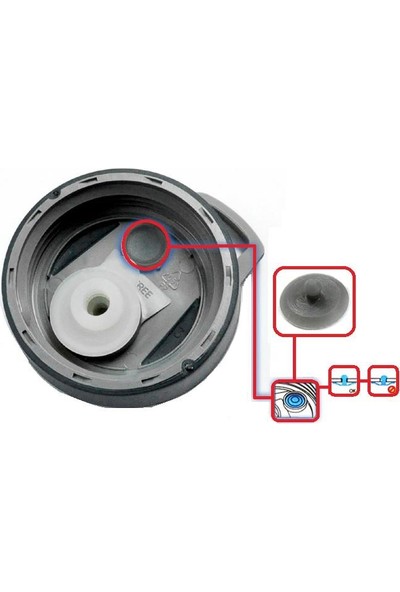 Laken Jannu Kapak Silikon İç Valf