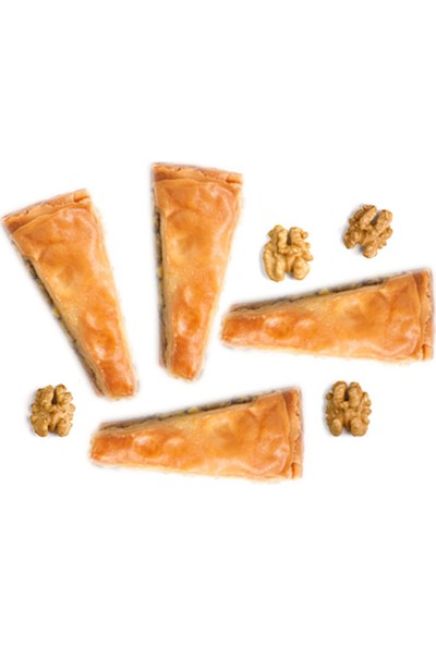 Gurme Glutensiz Glutensiz Cevizli Baklava (Şerbetsiz Tepside)