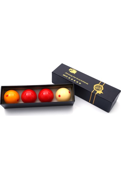 Profesyonel 4 Top Bilardo Oyunu Top Seti (61.5 mm Fenolik Reçine)