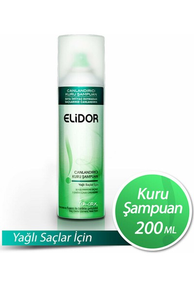 Elidor Yağlı Saçlar İçin Kuru Şampuan 200 ml