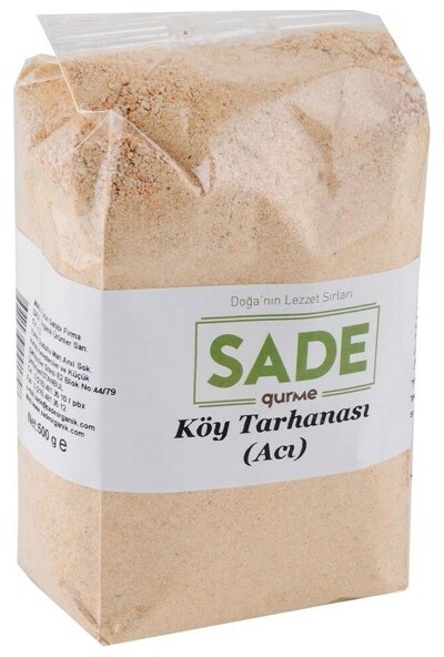 Sade Köy Tarhanası (Acı) 500 g