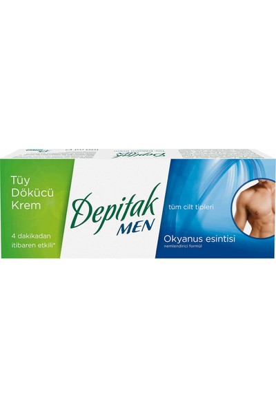 Depitak Men Tüy Dökücü Krem 100 ml Depitak Men Tüy Dökücü Krem 100 ml