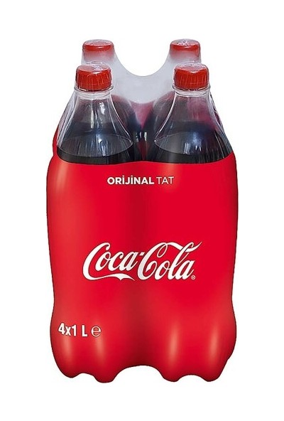 Coca-Cola Pet Şişe 4x1 lt