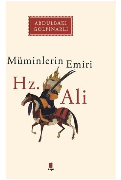 Müminlerin Emiri Hz.Ali