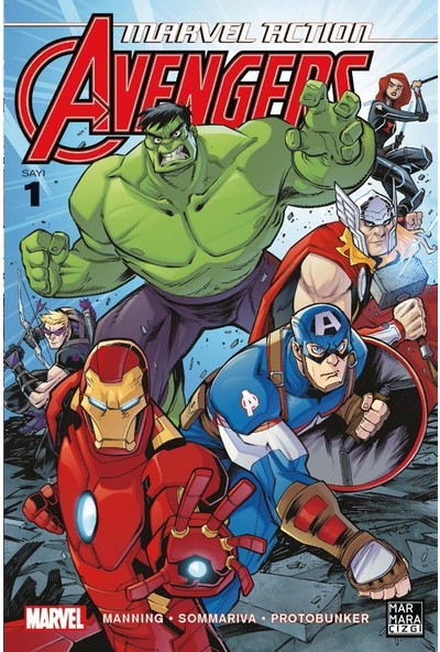 Marvel Action Avengers Sayı 1 Marvel Action Avengers Sayı 1