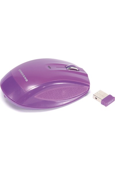 Tucano WI-COL-PP Colore Wireless Mouse Mor