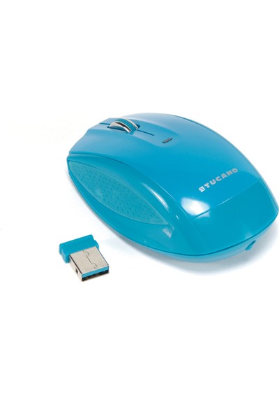 Tucano WI-COL-B Colore Wireless Mouse Mavi