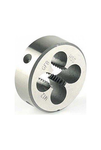 Gfb Hss Metrik Pafta M6X1,0 mm Gfb Hss Metrik Pafta M6X1,0 mm