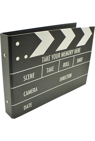 Nobby Star Siyah Yapraklı Kendin Yap Klaket Anı Defteri Nobby Star Siyah Yapraklı Kendin Yap Klaket Anı Defteri