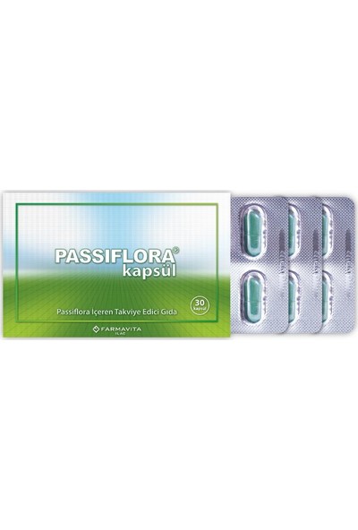 Farmavita Passiflora 30 Kapsül