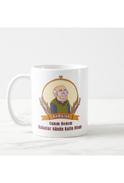 Nobby Star Dedeye Özel Isimli Porselen Beyaz Kupa Bardak Nobby Star Dedeye Özel Isimli Porselen Beyaz Kupa Bardak
