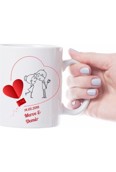 Nobby Star Kişiye Özel 14 Şubat Sevgililer Günü Hediyesi Sevgili Kupası Nobby Star Kişiye Özel 14 Şubat Sevgililer Günü Hediyesi Sevgili Kupası