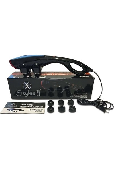 Nordmende 4D 4 Başlıklı Boyun Bel Sırt Omuz Bacak Masaj Aleti Nordmende 4D 4 Başlıklı Boyun Bel Sırt Omuz Bacak Masaj Aleti