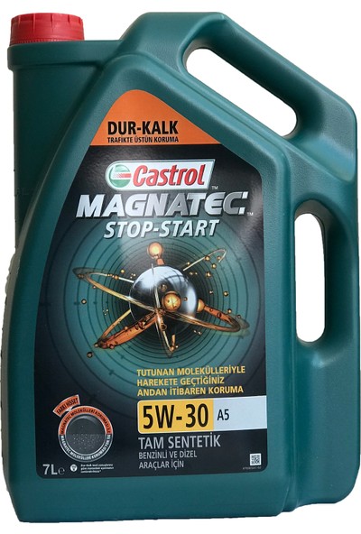 Castrol Magnatec Stop-Start 5W-30 A5 7 Litre Motor Yağı ( Üretim Yılı: 2021 ) Castrol Magnatec Stop-Start 5W-30 A5 7 Litre Motor Yağı ( Üretim Yılı: 2021 )