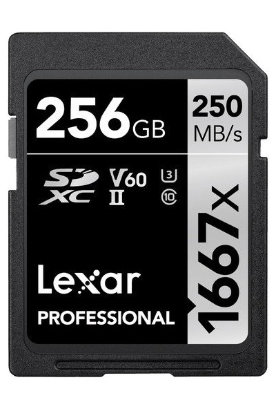 Lexar 1667X 256 GB SDXC Kart Lexar 1667X 256 GB SDXC Kart