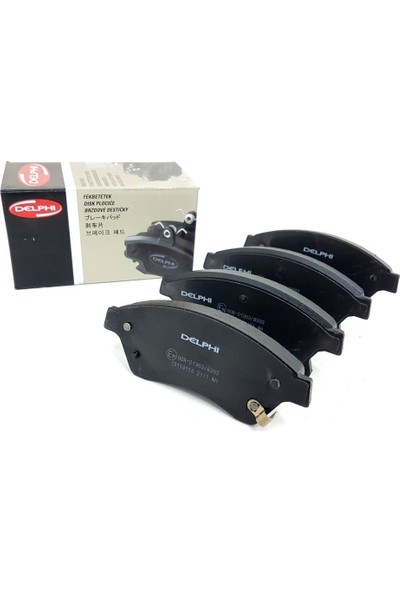 Delphi On Fren Balatası Hyundai Excel 90-94 Accent 95-00 Accent 00-06 Getz 02- Delphi On Fren Balatası Hyundai Excel 90-94 Accent 95-00 Accent 00-06 Getz 02-