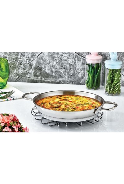 Safinox Italyan Tel Kulp 20CM Omlet Sahan Tava