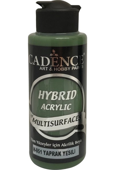 Cadence Yaprak Yeşil Hybrid (Hibrit) Multisurface Boya 120 ml Cadence Yaprak Yeşil Hybrid (Hibrit) Multisurface Boya 120 ml