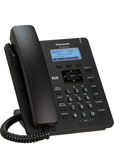 Panasonic KX-HDV130 Siyah IP/SIP Telefon