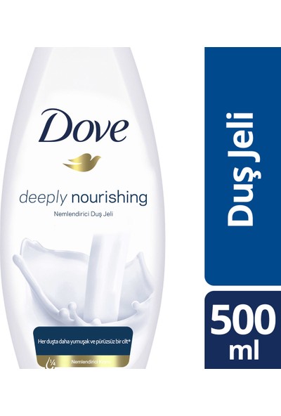 Dove Deeply Nourishing Nemlendirici Duş Jeli 500 ML Dove Deeply Nourishing Nemlendirici Duş Jeli 500 ML